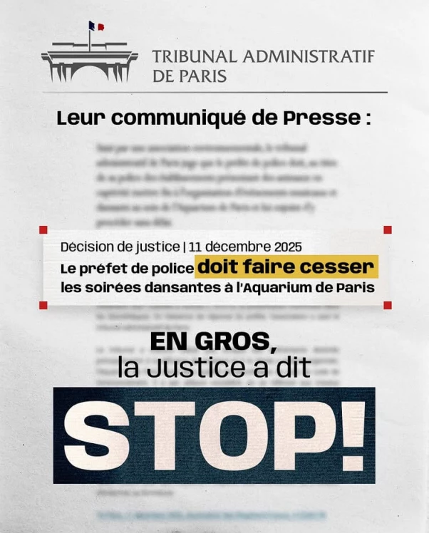 L'Aquarium de Paris a été contraint d'annuler son événement du 31 ...